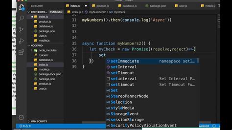 73 Javascript Es8 Async And Await Youtube