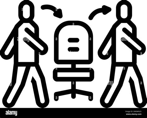 Icon For Substituteseat Stock Vector Image And Art Alamy