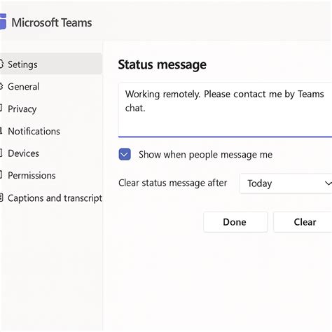 How To Set A Custom Status Message In Microsoft Teams