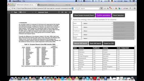 Pdf To Csv Selected Table Export Youtube