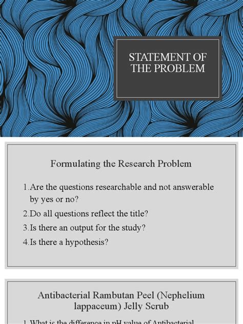 Pr2 Statement Of The Problem Sip Pdf Hypothesis Students T Test