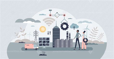 Value Stream Mapping For Effective And Lean Manufacturing Outline Concept Vectormine