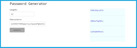 How To Create Password Generator Sourcecodester