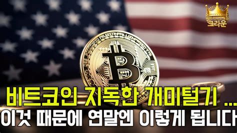 비트코인 전망 그리고 알트코인 중에 이 코인은 지금 아니면 기회 안오는 이유 Youtube
