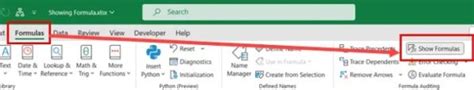 fixing excel formulas displayed instead of results