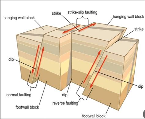 Types Of Faults In Tectonic Plates 5 Download Scientific Diagram