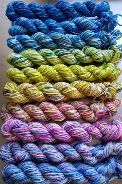 The Sunroom Uk Fabulous Fade Dk Yarn 10 X 20g Mini Skeins Set