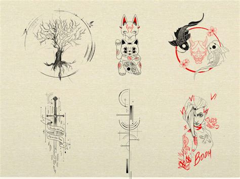 Unleash Your Artistic Vision Custom Minimalist And Geometric Tattoo