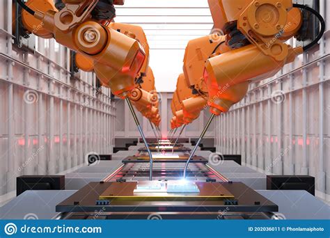 Automation Industry Concept Stock Image Image Of Automatic