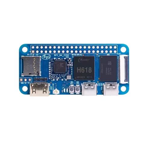 2021 banana pi bpi m4 zero single board h618 chip 2gb lpddr4 8g emmc