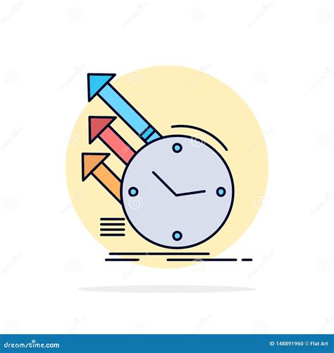 Detection Inspection Of Regularities Research Flat Color Icon Vector Stock Vector