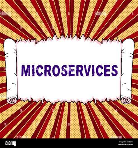 Conceptual Display Microservices Conceptual Photo Software Development Technique Building