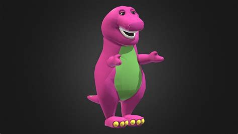 Lijsten 77 Barney 3d Model Uitstekend