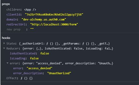 IsAuthenticated Returning False After Successful Login Issue 49 Auth0 Auth0 React GitHub