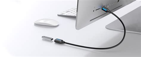 Amazon Com VENTION USB 3 0 Extension Cable 1 5FT USB Extender Male To Female Cable USB