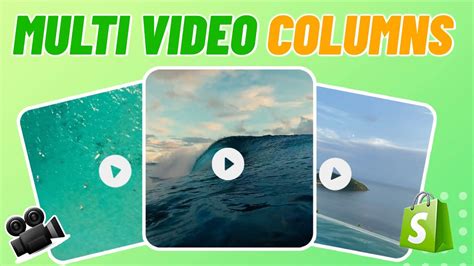 add multi video columns to shopify in 2025 no code tutorial youtube