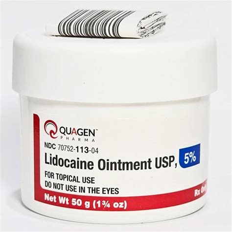 Lidocaine 5 Ointment Zenith Rx