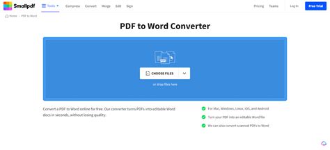 Step By Step Guide How To Convert PDF To Word With SmallPDF
