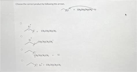 Choose The Correct Product By Following The Arrows