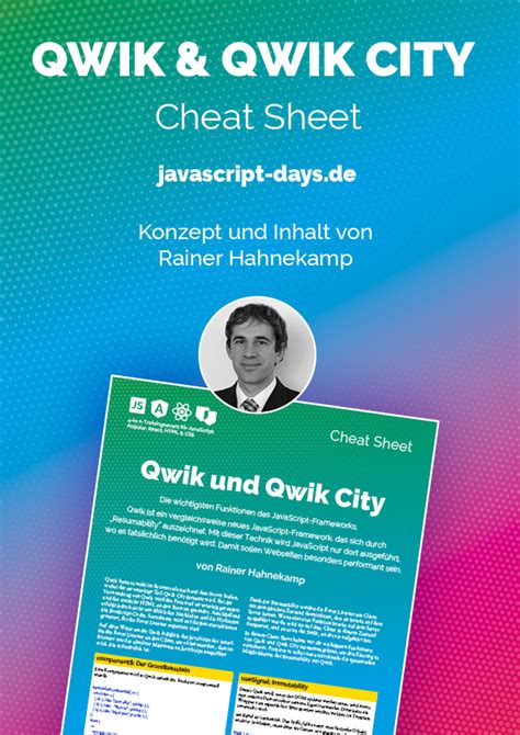 Cheat Sheet Zu Qwik And Qwick City