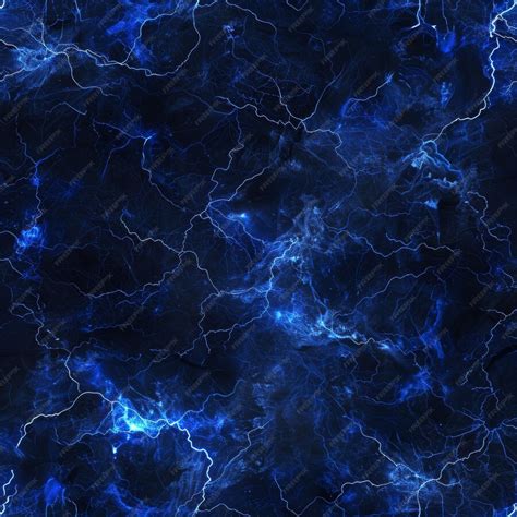 A Colorful Glowing Vibrant Lightning Electricity Storm Seamless Texture