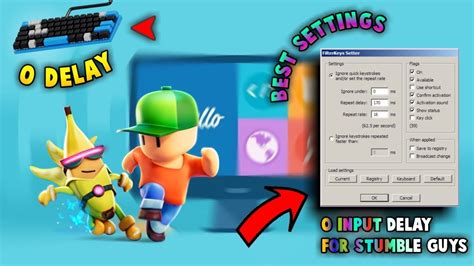 Best Filter Keys Settings For Stumble Guys 0 Input Delay Youtube