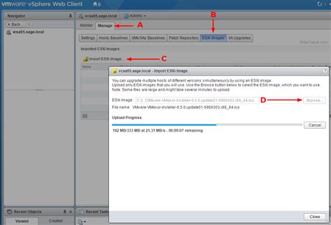 How To Update Vmware Esxi 65 To 65 Update 1 Mike Tabor