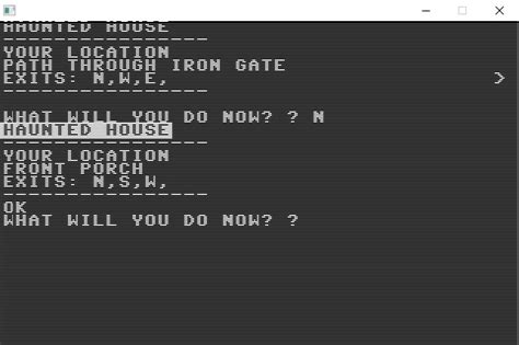 Vintage Text Adventures Emulated In Windows10 By Retro Basic Dotcom