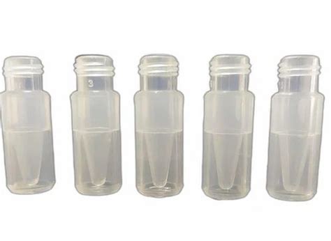 Standard 500ul Low Volume Pp Vial Size 9mm Cylindrical At ₹ 12 Piece In Hyderabad