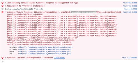 Make Latest Emsdk Work Again · Issue 2447 · Urho3durho3d · Github