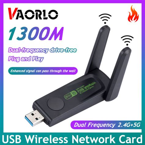 Vaorlo Original 1300mbps Wifi Usb 3 0 Adapter 802 11ax Dual Band 2 4g 5ghz Wireless Wi Fi Dongle