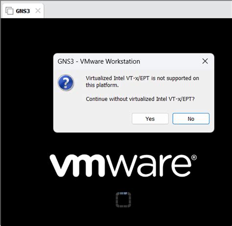 Virtualized Intel Vt X Ept Is Not Supported