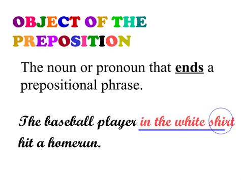 Prepositions And Prepositional Phrases PPT