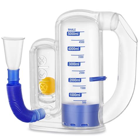 Incentive Spirometer Adult Breathing Exercise Device For Lungs Deep