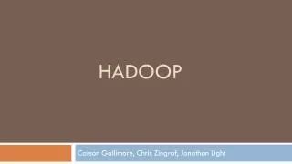 PPT Hadoop Concept PowerPoint Presentation Free Download ID