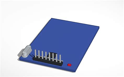 3d Design Rfid Rc522 Module Tinkercad