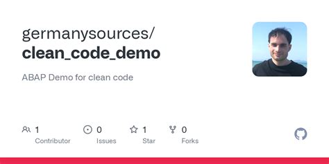 Github Germanysources Clean Code Demo Abap Demo For Clean Code