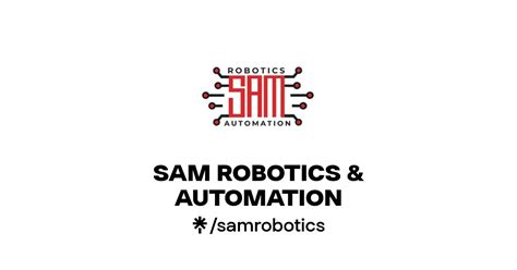 sam robotics and automation instagram linktree