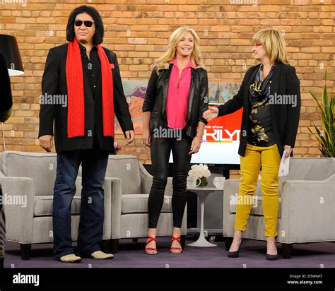 Gene Simmons And Shann Tweed Appear On The Marilyn Denis Show Promoting