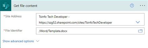 how to create a word document from html using power automate