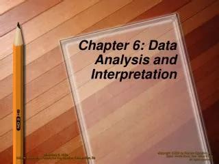 PPT Chapter Data Analysis Interpretation And Presentation PowerPoint Presentation ID