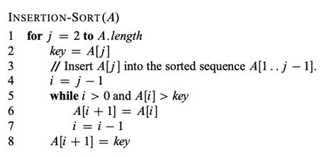 Insertion Sort Insertion Sort Ppt