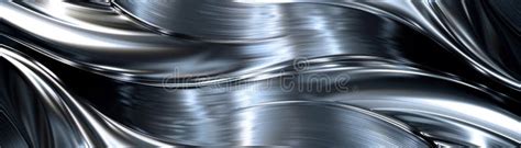 Abstract Metallic Texture With Swirling Flowing Patterns Stock Illustration Illustration Of