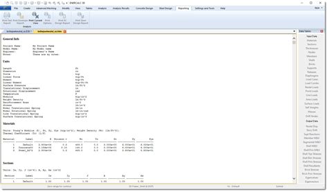 Reporting Print A Report