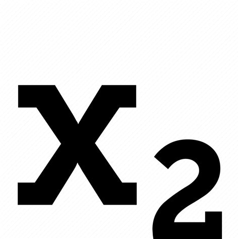 subscript icon download on iconfinder on iconfinder