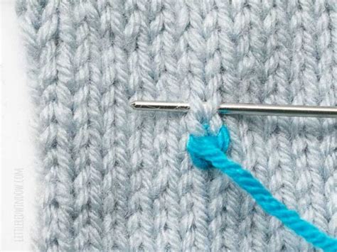 Learn How To Do Duplicate Stitch For Knitting An Easy Tutorial