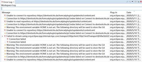 Eclipse 安装tomcat报错unable To Read Repository暴躁整理出来的解决办法 Csdn博客