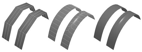 3d modeling artifacts flow check reflection map zebra stripe