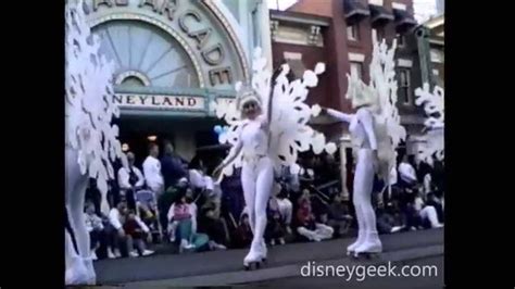 Disneyland 1993 Very Merry Christmas Parade Full Parade Christmas