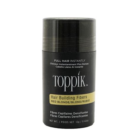 【楽天市場】トピック ヘアビルディングファイバー - No. Medium Blonde 12g 送料無料 【楽天海外通販】 Toppik ...